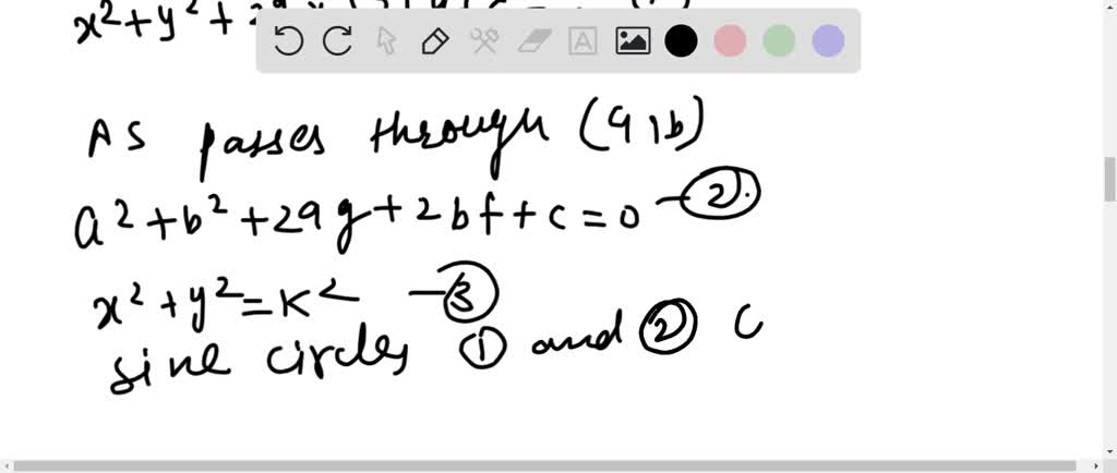 ⏩solved The Circle X 2 Y 3 Z X 2 Y 2 Z 2 X 2 Y 3 Z 4 0 A Has… Numerade