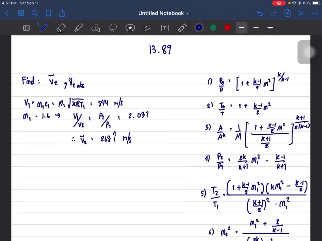 SOLVED:A blast wave from a nuclear explosion is moving through the ...