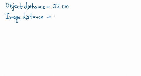 ⏩SOLVED:Calculate When an object is located 32 cm to the left of a ...