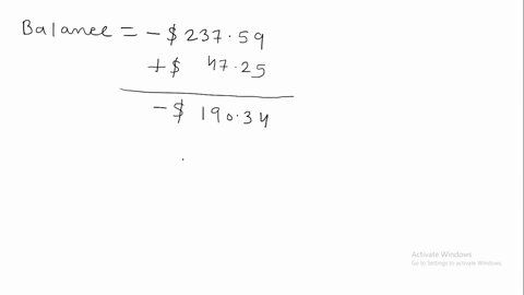 Previous Balance Method On April 15, the billing date, Gabrielle had a ...