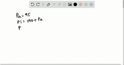 SOLVED:A rigid tank contains 2 kg of an ideal gas at 4 atm and 40^∘ C. Now a valve is opened ...