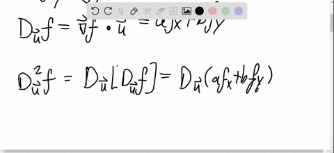 SOLVED: (a) If u = a, b is a unit vector and f has continuous second partial derivatives, show ...
