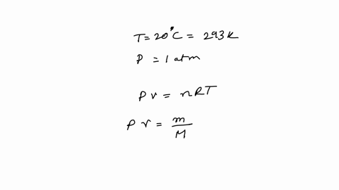 ⏩SOLVED:Use the ideal gas pressure equation of state to determine ...