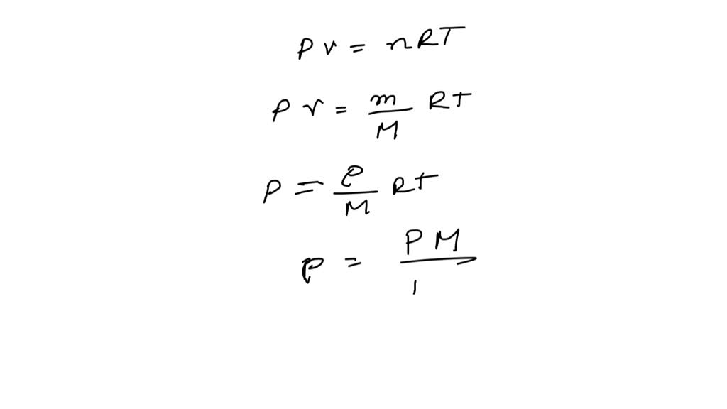 ⏩SOLVED:Use the ideal gas pressure equation of state to determine ...