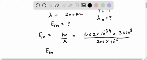 SOLVED: Electrons with a maximum kinetic energy of 2.3 eV are ejected ...