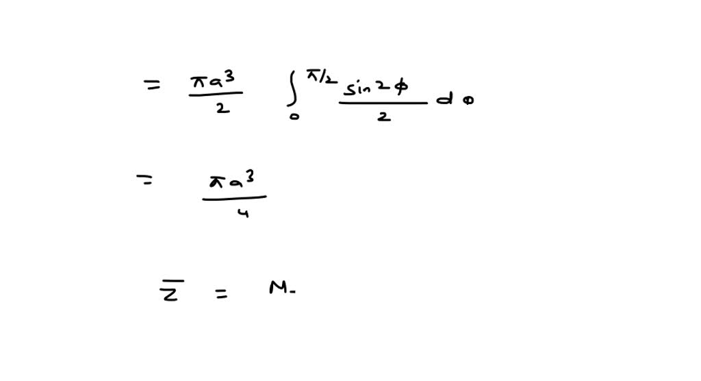 SOLVED:A spherical shell of radius a is centred at the origin. Find the ...