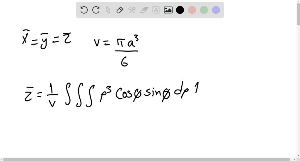 Use Spherical Coordinates Find The Centroid Of The So SolvedLib