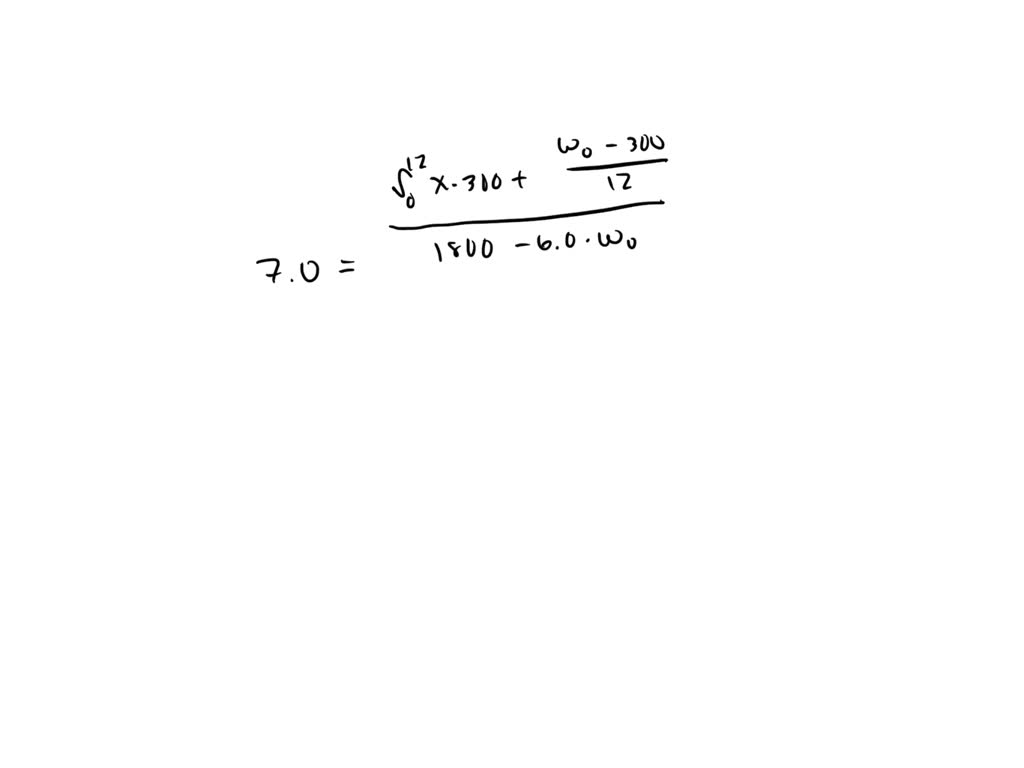 SOLVED:Determine (a) the distributed load w0 at the end D of the beam A B C D for which the ...