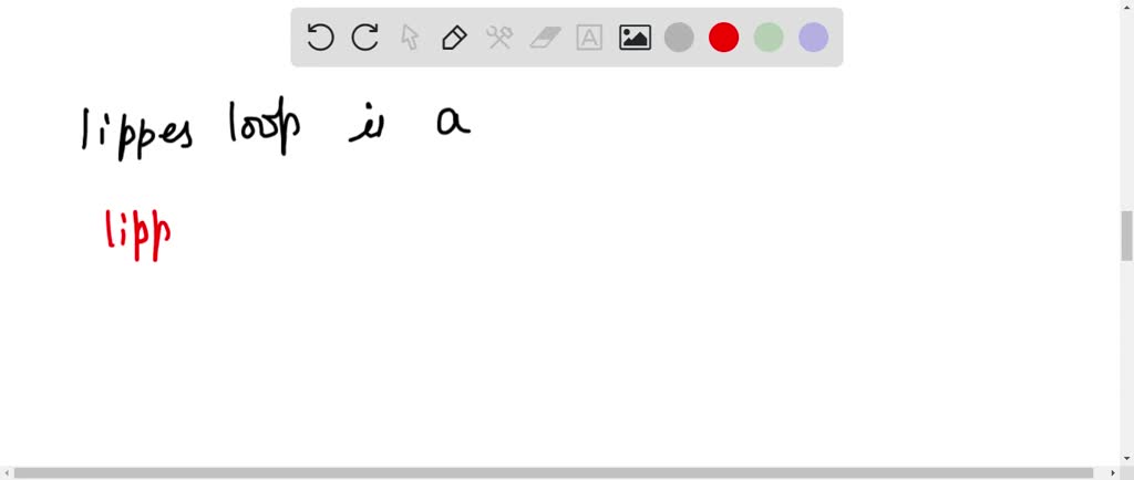 SOLVED:Lippes loop is a (a) Structure associated with nephron (b ...