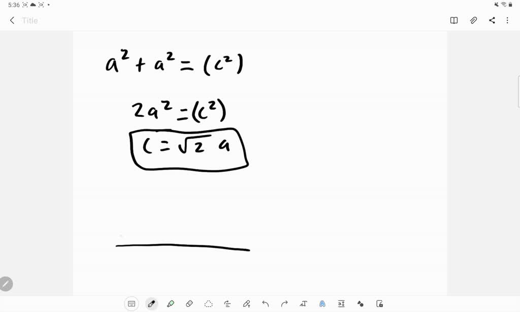 SOLVED:Determine the angle between the diagonal of a cube and the diagonal of its base, as shown ...