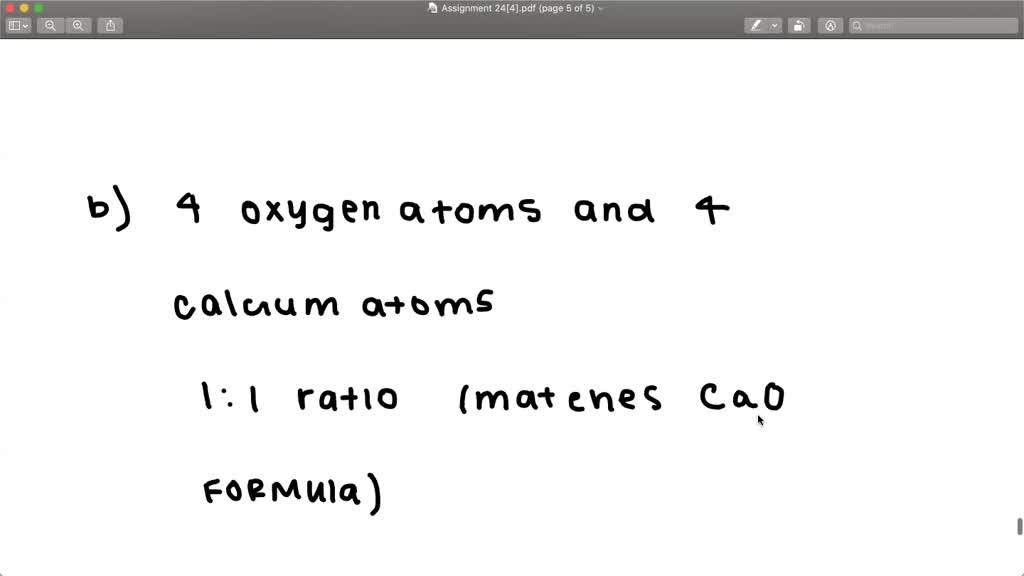 VIDEO solution:Examine the model of the structure of CaO (Inorganic ...