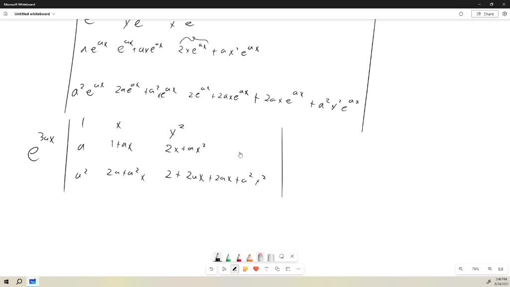 ⏩SOLVED:The linear independence of two functions u(x) and v(x) may ...