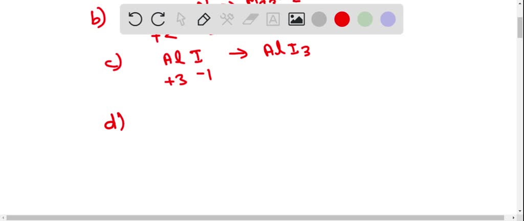 Predict the formulas of the stable binary compounds that would be formed by the combination of ...