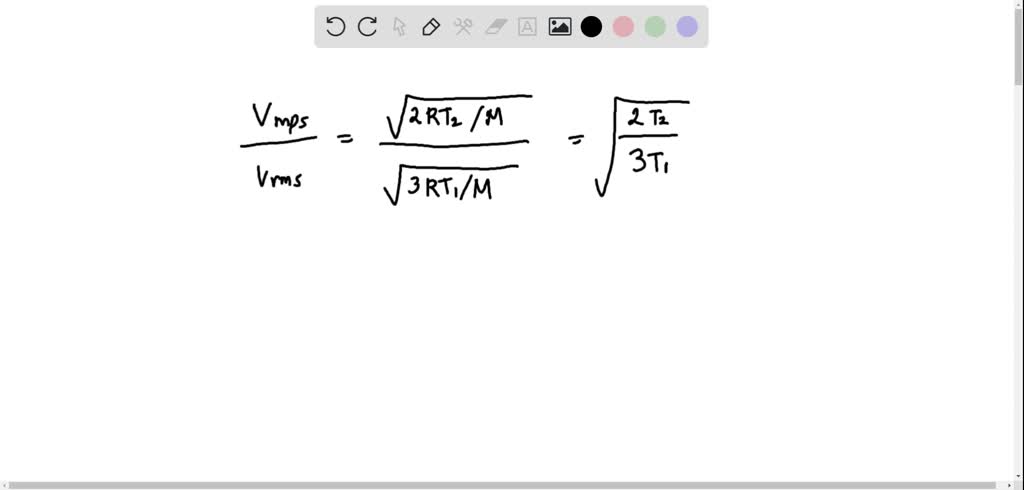 SOLVED:Speed It is found that the most probable speed of molecules in a ...