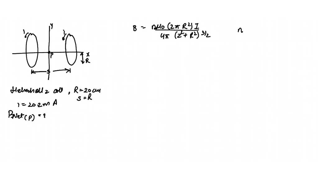 ⏩SOLVED:Figure 29-34 shows an arrangement known as Helmholtz coil ...