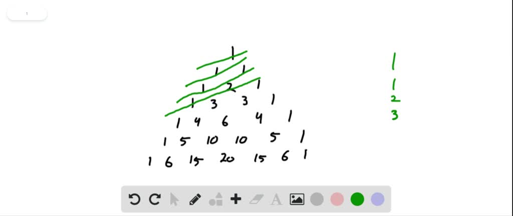 Solvedthe Pascal Triangle Divide The Triangular Array Shown Called The Pascal Triangle Using 