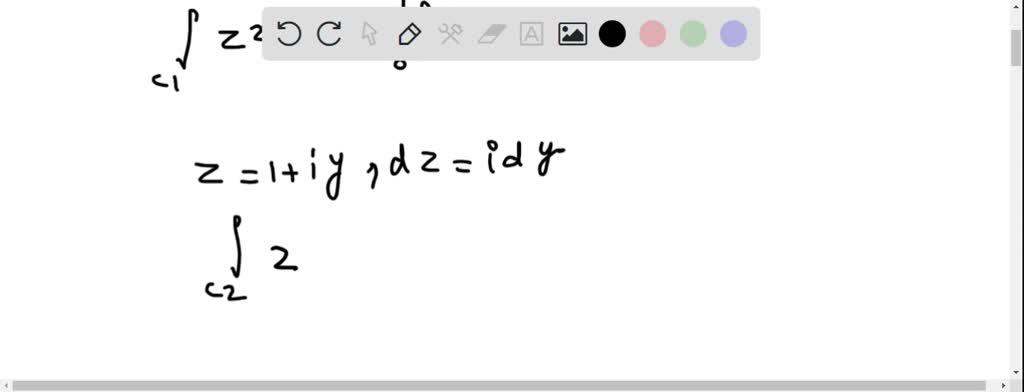 ⏩SOLVED:Evaluate ∫C(z / z̅) d z along the simple closed contour C ...