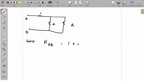 SOLVED:An infinite sequence of resistances is shown in the figure. The ...