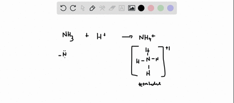 SOLVED: Draw the Lewis formula of an ammonium ion. Describe the ...