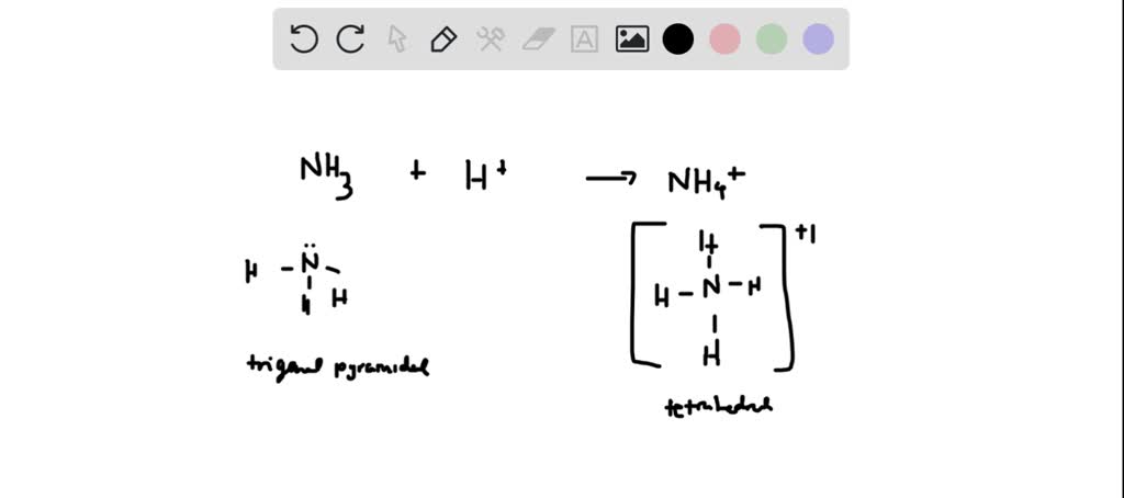 SOLVED: Draw the Lewis formula of an ammonium ion. Describe the ...