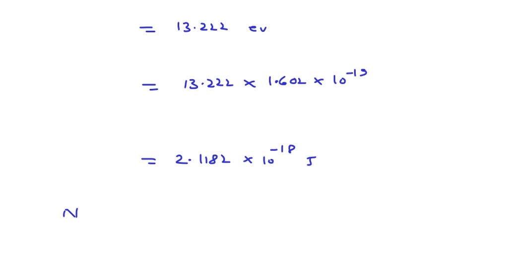 Solved A Hydrogen Atom Initially In Its Ground Level Absorbs A Photon