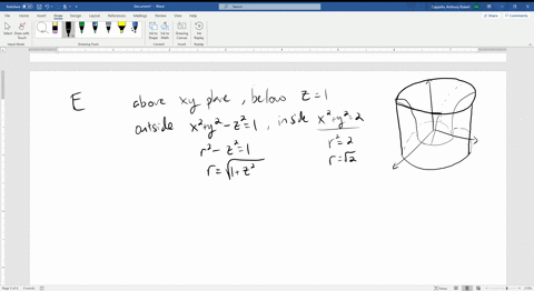 SOLVED:In the following exercises, find the volume of the solid E whose boundaries are given in ...