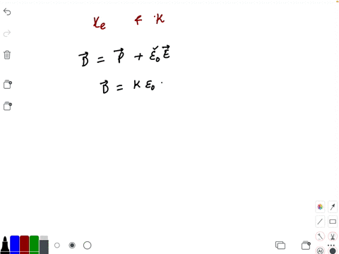 SOLVED:Derive the relation between electric susceptibility and ...