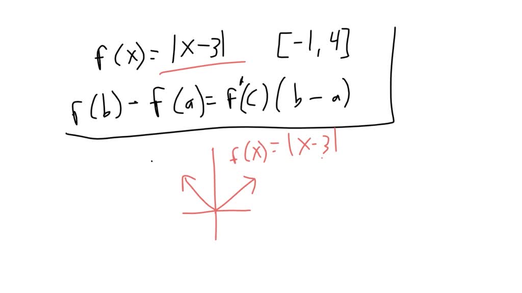 ⏩SOLVED:Determine whether f satisfies the hypotheses of the mean… | Numerade