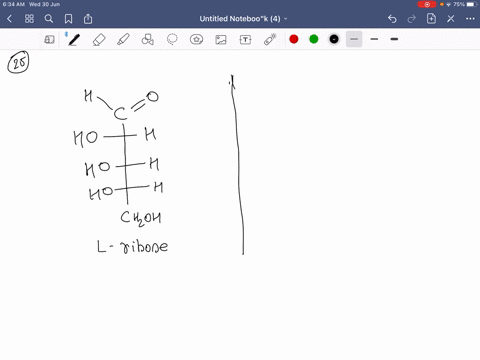 SOLVED:Draw the Fischer projections for D -ribose and L -ribose.