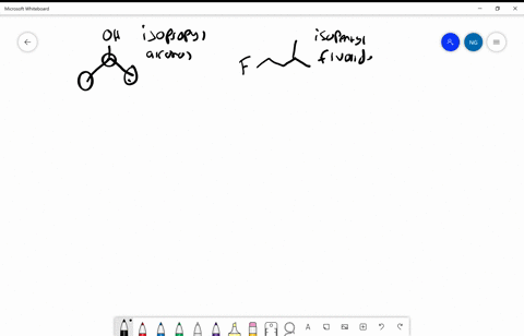Write a structure for each of the following compounds: a. isopropyl alcohol b. isopentyl ...