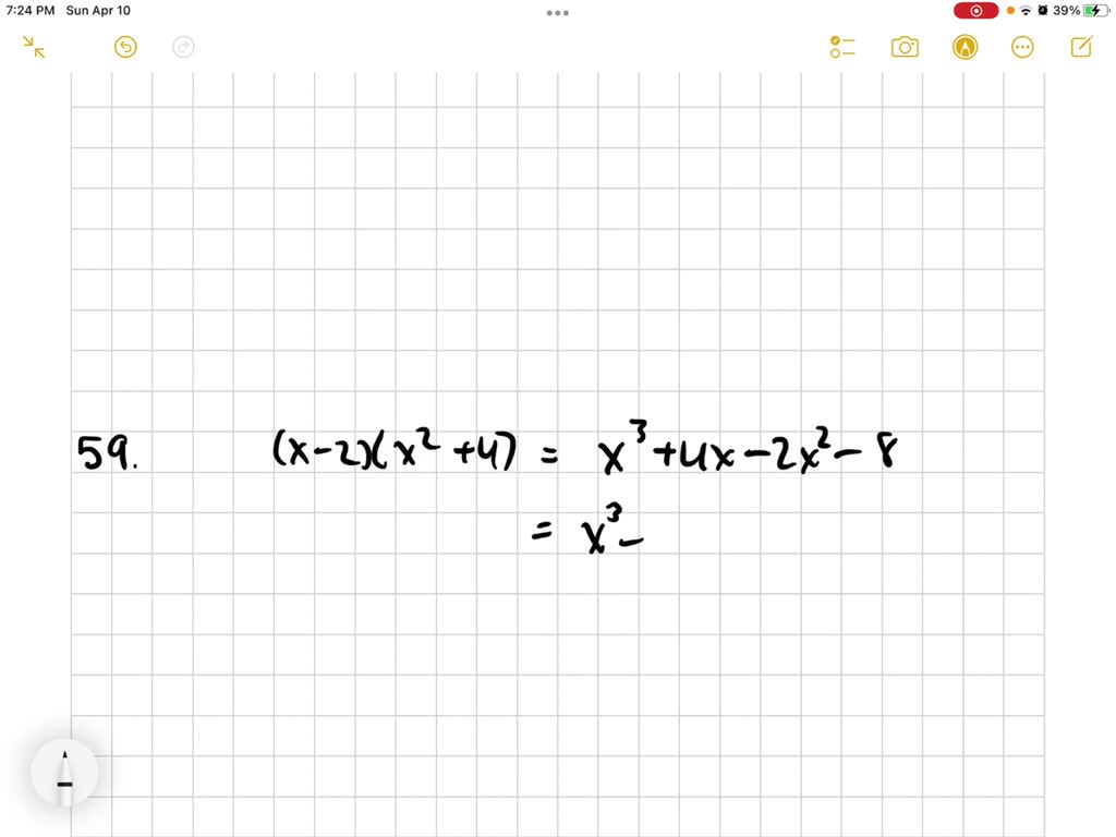 ⏩SOLVED:Prove that x^2+8 x+20 ⩾4 for all values of x. | Numerade