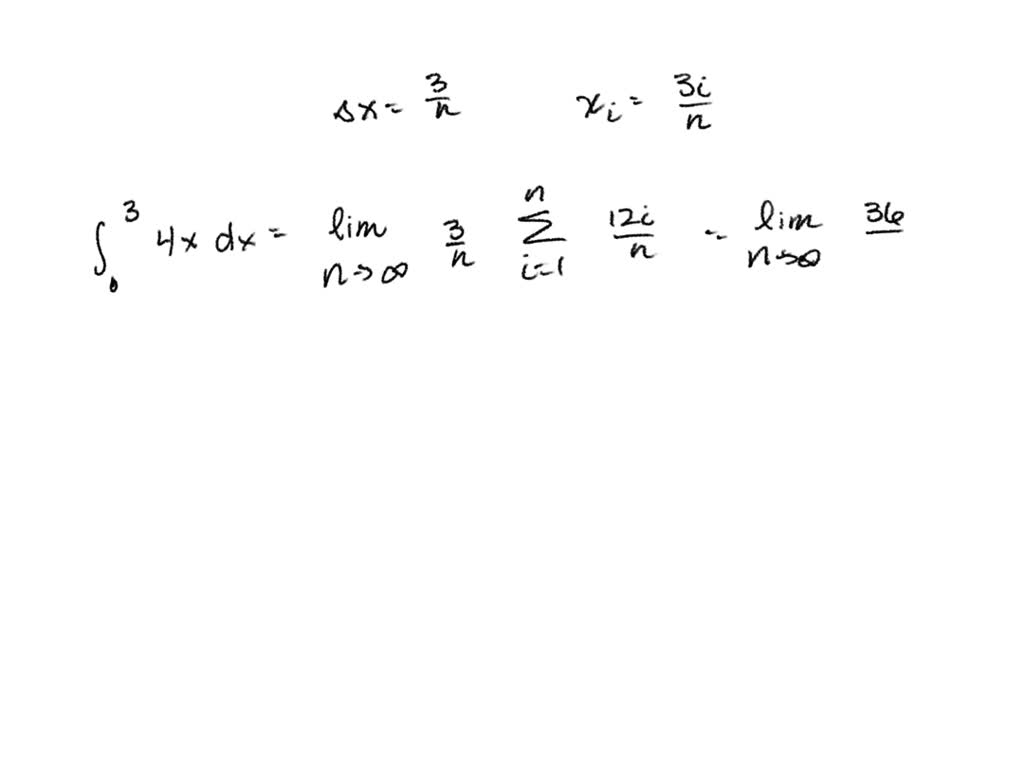 SOLVED:(a) Use the form of the definition of the integral given in ...