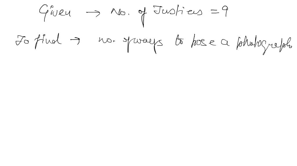 SOLVED:The nine justices of the U.S. Supreme Court pose for a ...