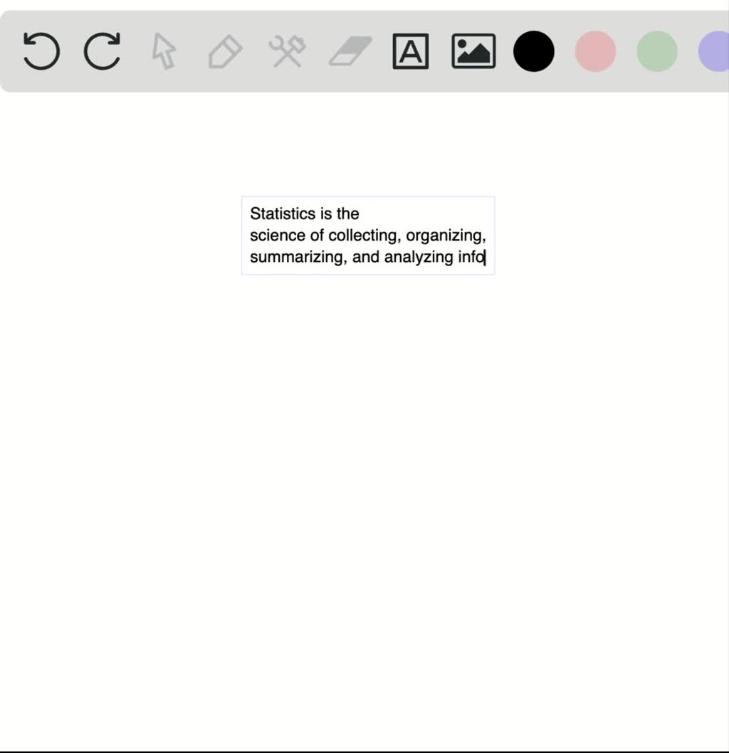 SOLVED:Define statistics.