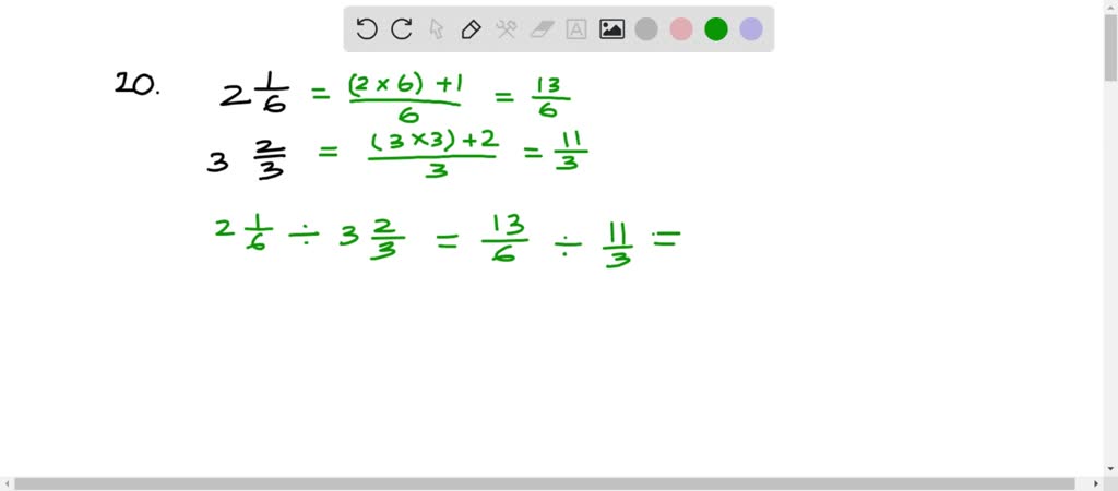 SOLVED:Explain how to divide mixed numbers.