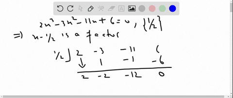 SOLVED:A partial solution set is given for each polynomial equation ...