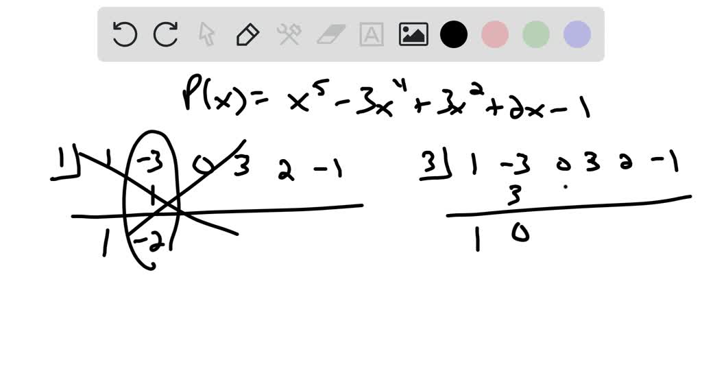 SOLVED:Applying the first theorem on bounds for real zeros of ...