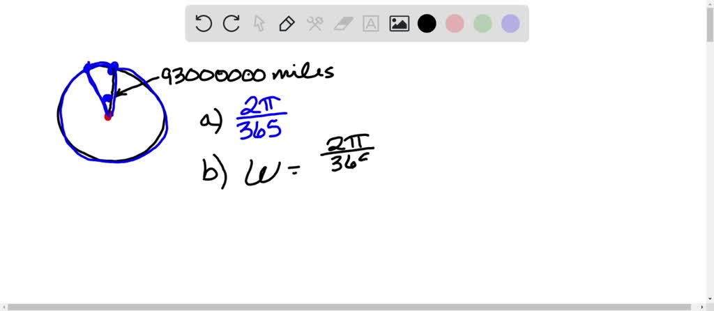 SOLVED:The orbit of Earth about the sun is almost circular. Assume that the orbit is a circle ...
