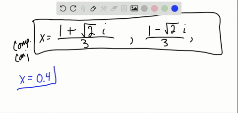 ⏩SOLVED:An equation is given, followed by one or more roots of the ...