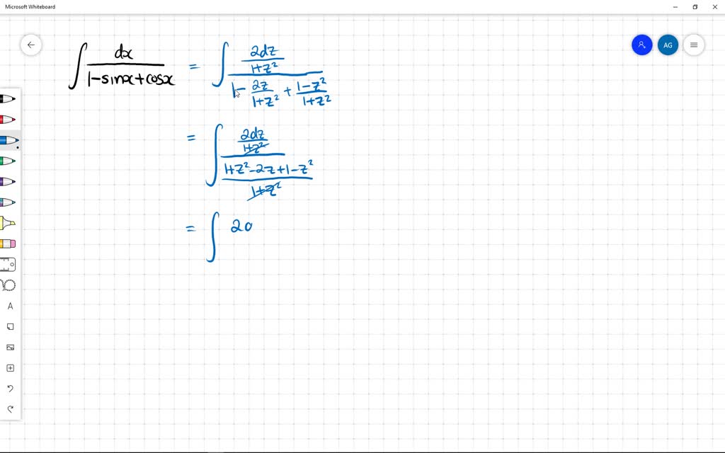 SOLVED:Weierstrass Substitution use the following substitution, called ...