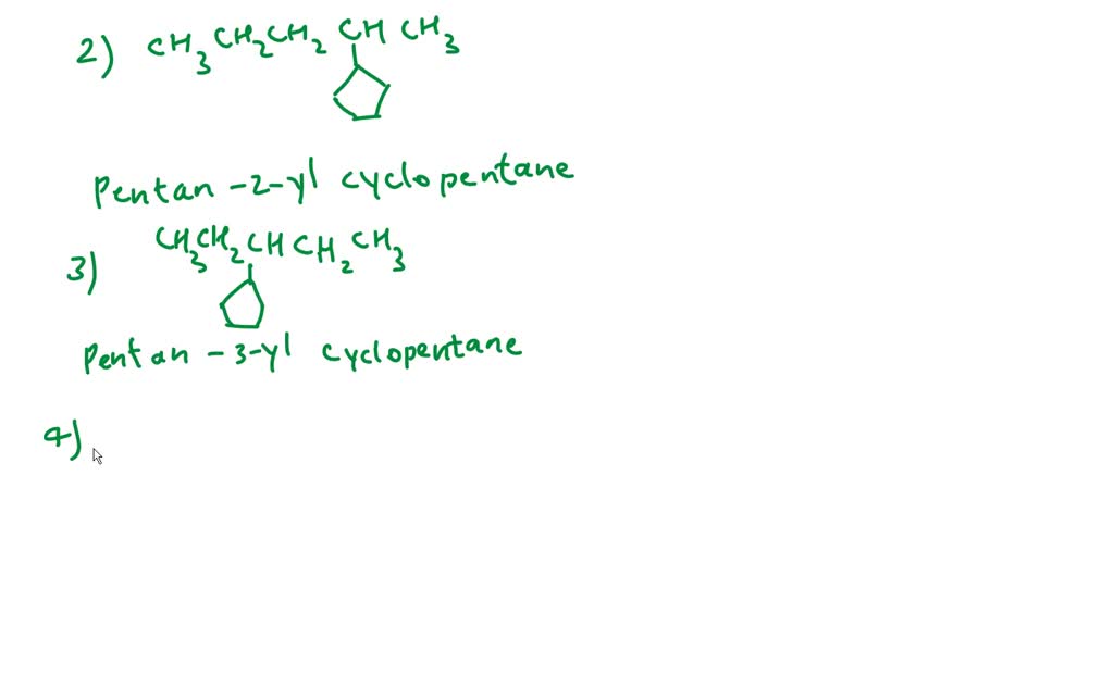 Read Appendix D on naming branched alkyl substituents, and draw all ...