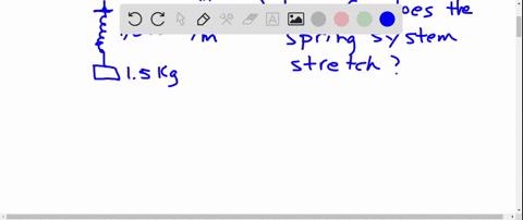 SOLVED:A light spring with spring constant 1.20 ×10^3 N / m hangs from an elevated support. From ...