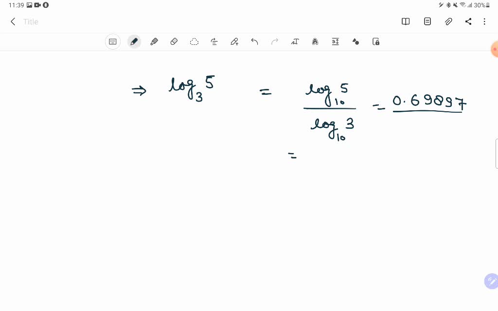 SOLVED:Use the base 10 exponential and logarithm functions 10^x and ...