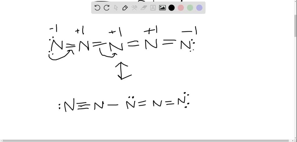 SOLVED:In 1999 an unusual cation containing only nitrogen (N5^+) was ...