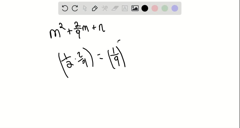 SOLVED Determine The Value Of N That Makes The Polynomial A Perfect