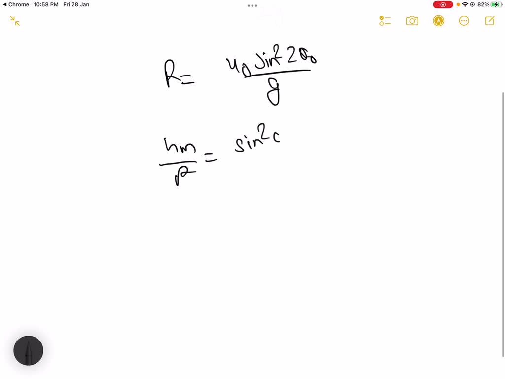 ⏩SOLVED:Statement-1 : A particle is projected from origin under… | Numerade