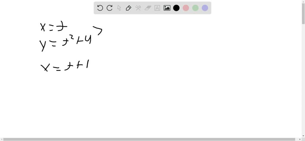 SOLVED:In Exercises 53–56, find two different sets of parametric equations for each rectangular ...