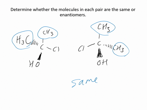 SOLVED: For each pair of disubstituted cyclohexane structures below ...