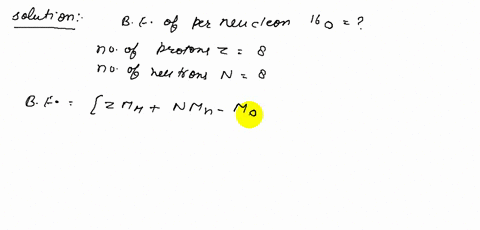 SOLVED:Calculate the binding energy per nucleon of the most common (99. ...