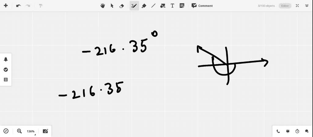 SOLVED:Use a calculator conversion sequence to change the given angles to equal angles expressed ...